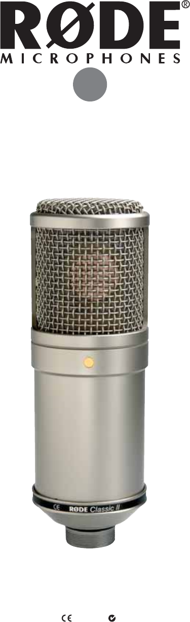 قیمت و مشخصات فنی میکروفون کاندنسر Rode Classic II - سازکالا