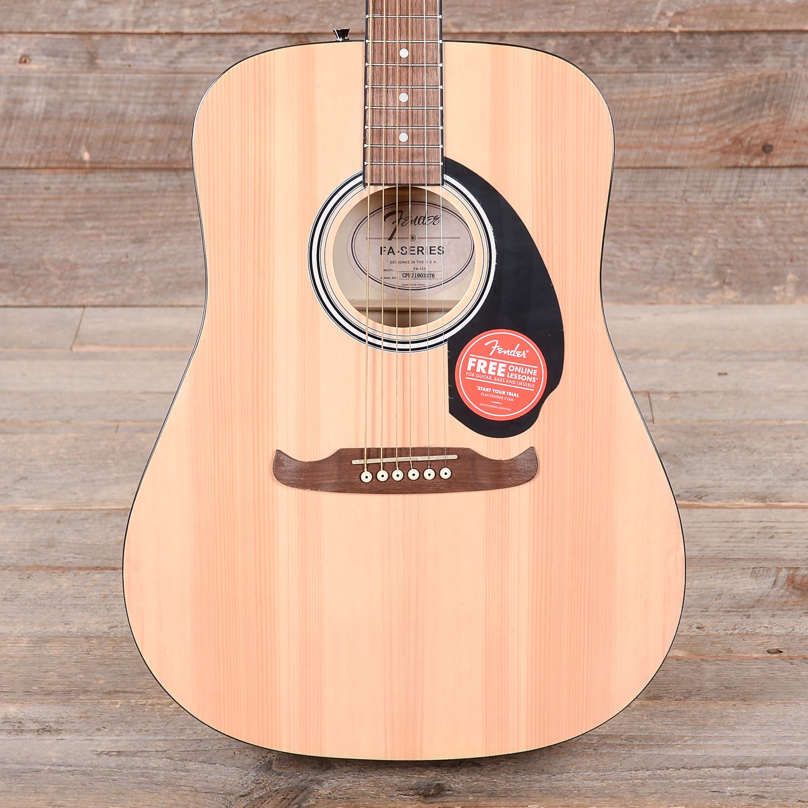 FENDER FA-125 DREADNOUGHT NATURAL - سازکالا