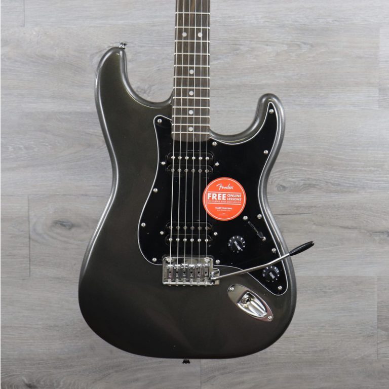 SQUIER AFFINITY STRATOCASTER HH-CHARCOAL FROST METALLIC - سازکالا