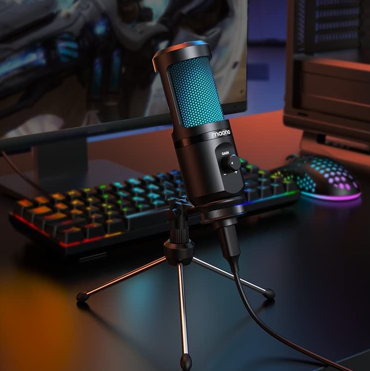 Maono PM461TR RGB | خرید میکروفون - سازکالا