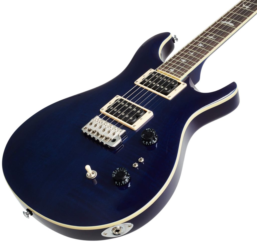 PRS SE Standard 24-08 - Translucent Blue | بررسی گیتار الکتریک - سازکالا