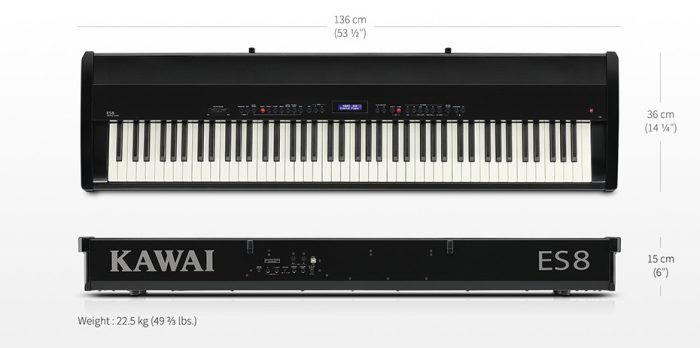 پیانو دیجیتال Kawai ES8 | تضمین کیفیت - سازکالا