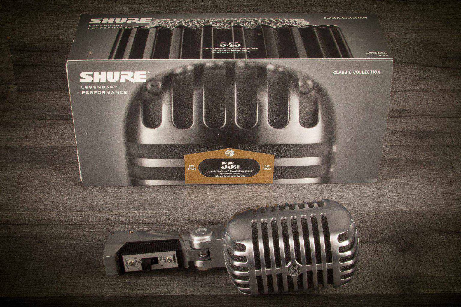 Shure 55SH Series II | مشخصات میکروفون - سازکالا
