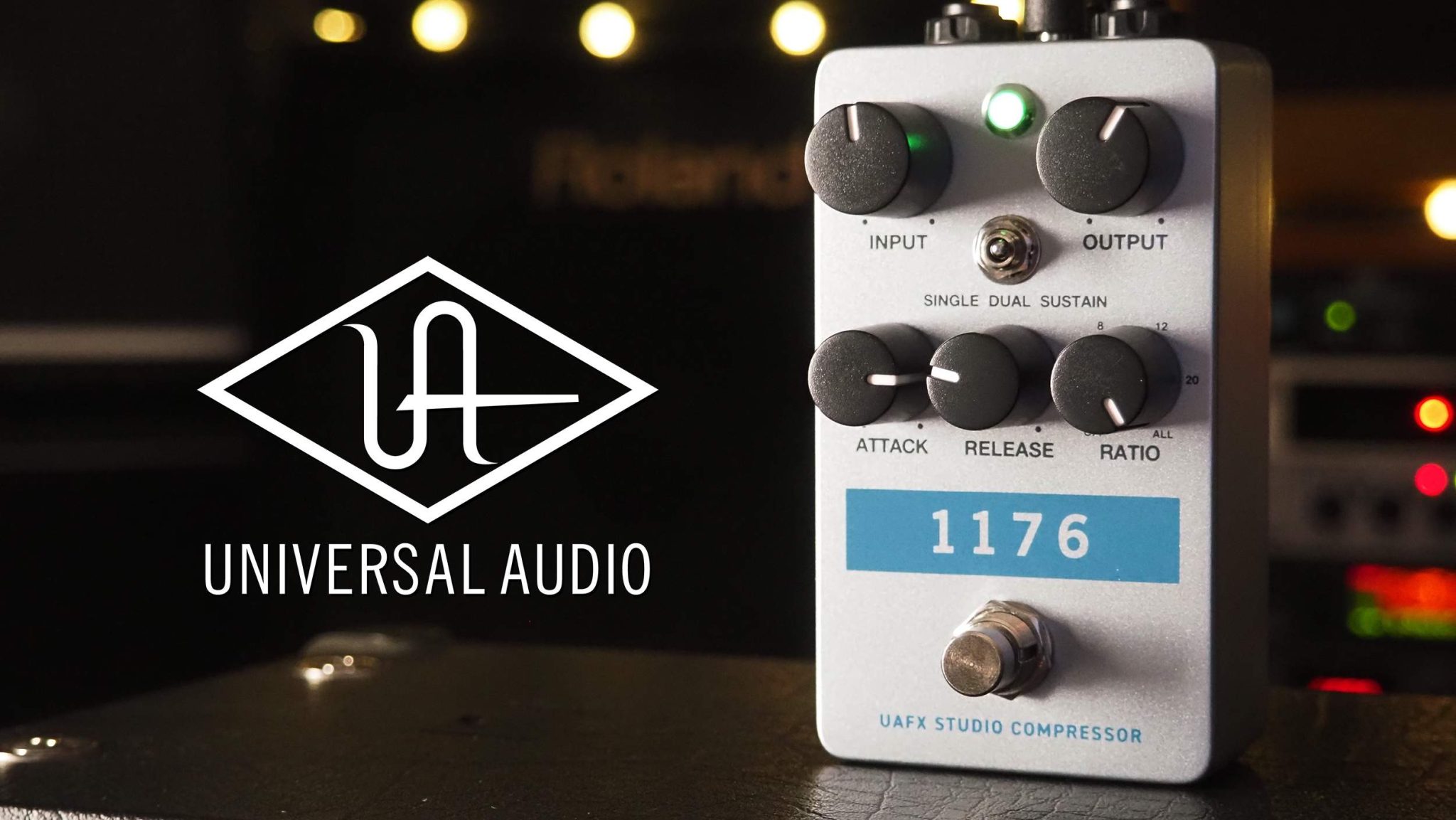 Universal Audio UAFX 1176 Studio Compressor | افکت گیتار - سازکالا